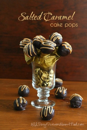 Salted Caramel Cake Pops - Low Carb and Gluten-Free - All Day I Dream ...