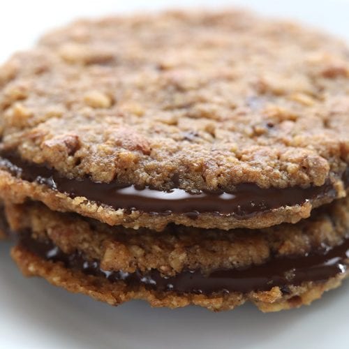 Keto Pecan Lace Cookies - All Day I Dream About Food