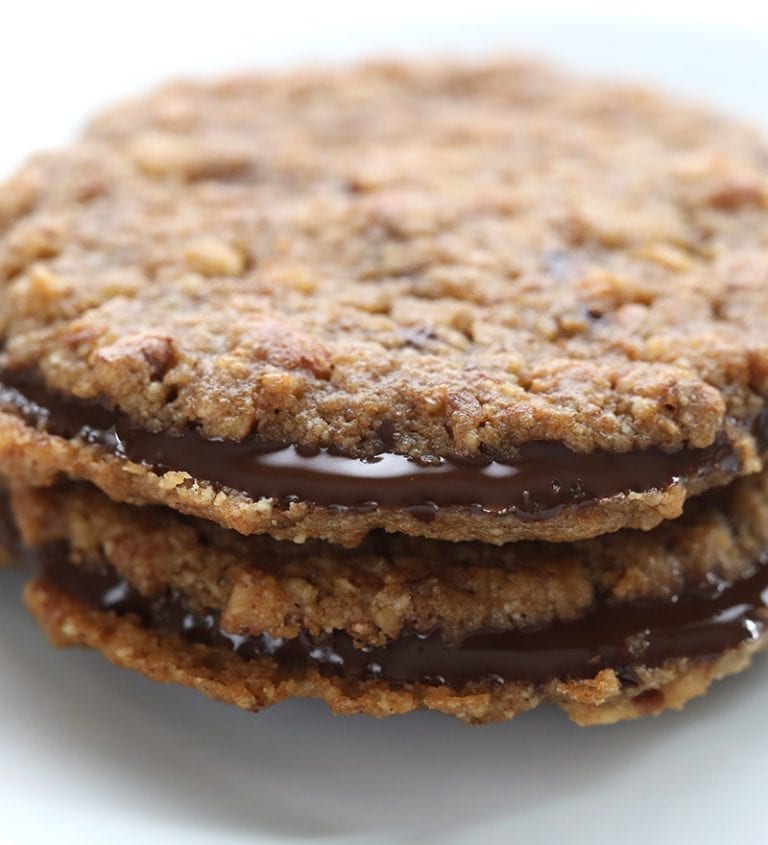 Keto Pecan Lace Cookies - All Day I Dream About Food