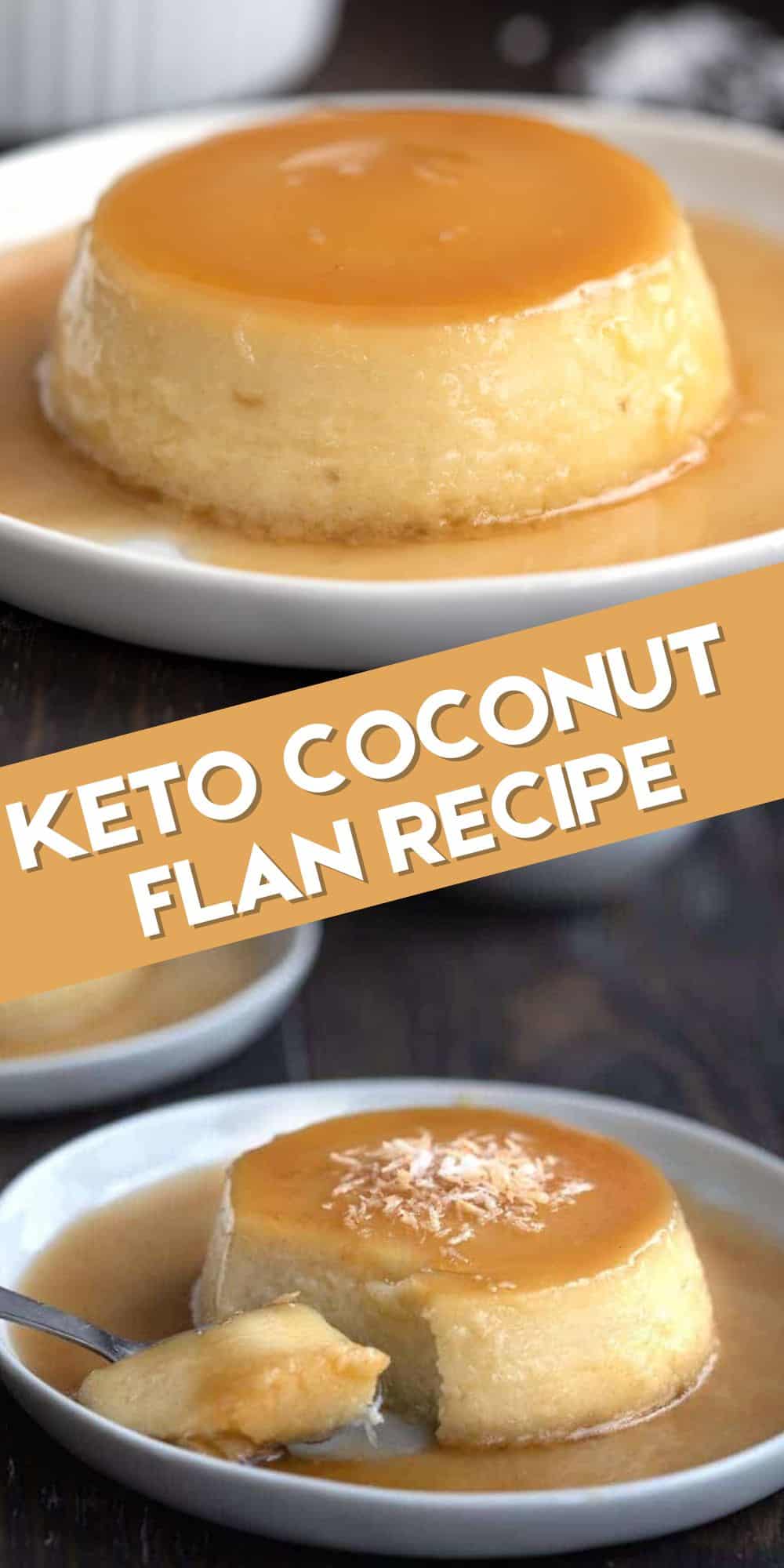 Keto Coconut Flan - All Day I Dream About Food
