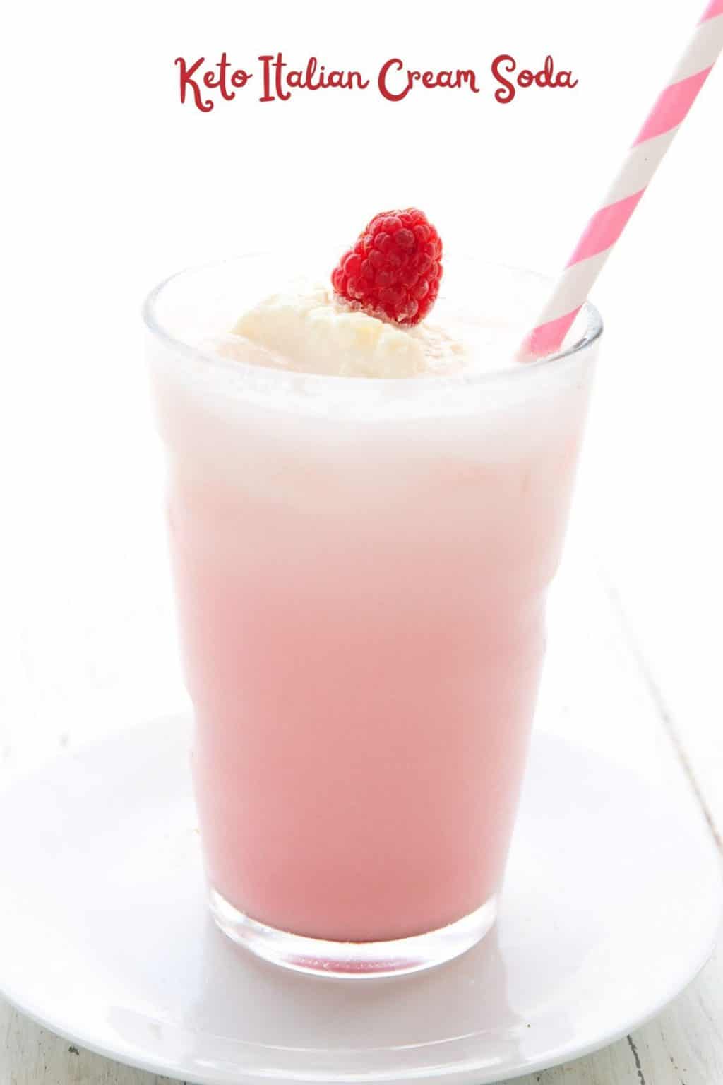 Keto Italian Cream Soda - Sugar free! - All Day I Dream About Food