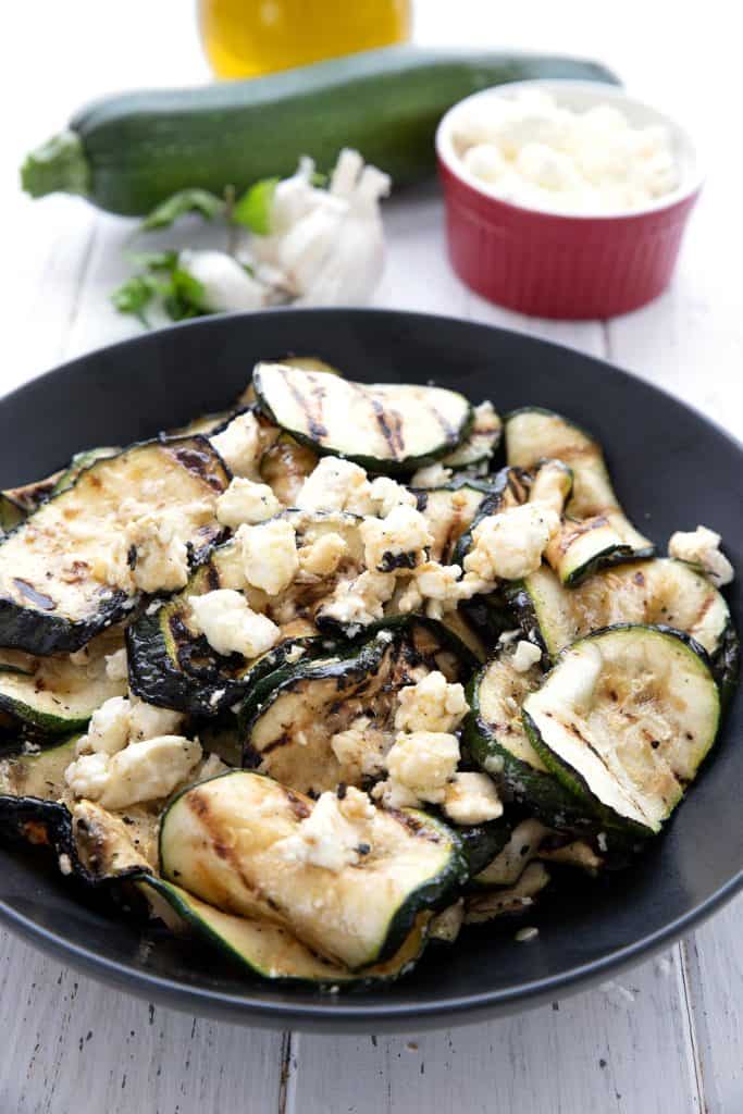 Grilled Zucchini Recipe - All Day I Dream About Food