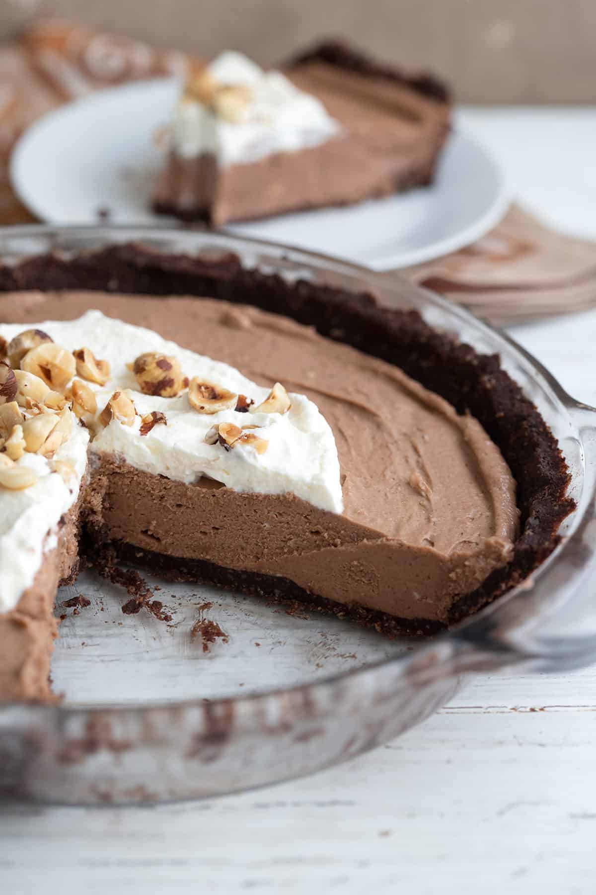Keto Nutella Cream Pie All Day I Dream About Food Keto Nutella Cream Pie All Day I Dream About Food