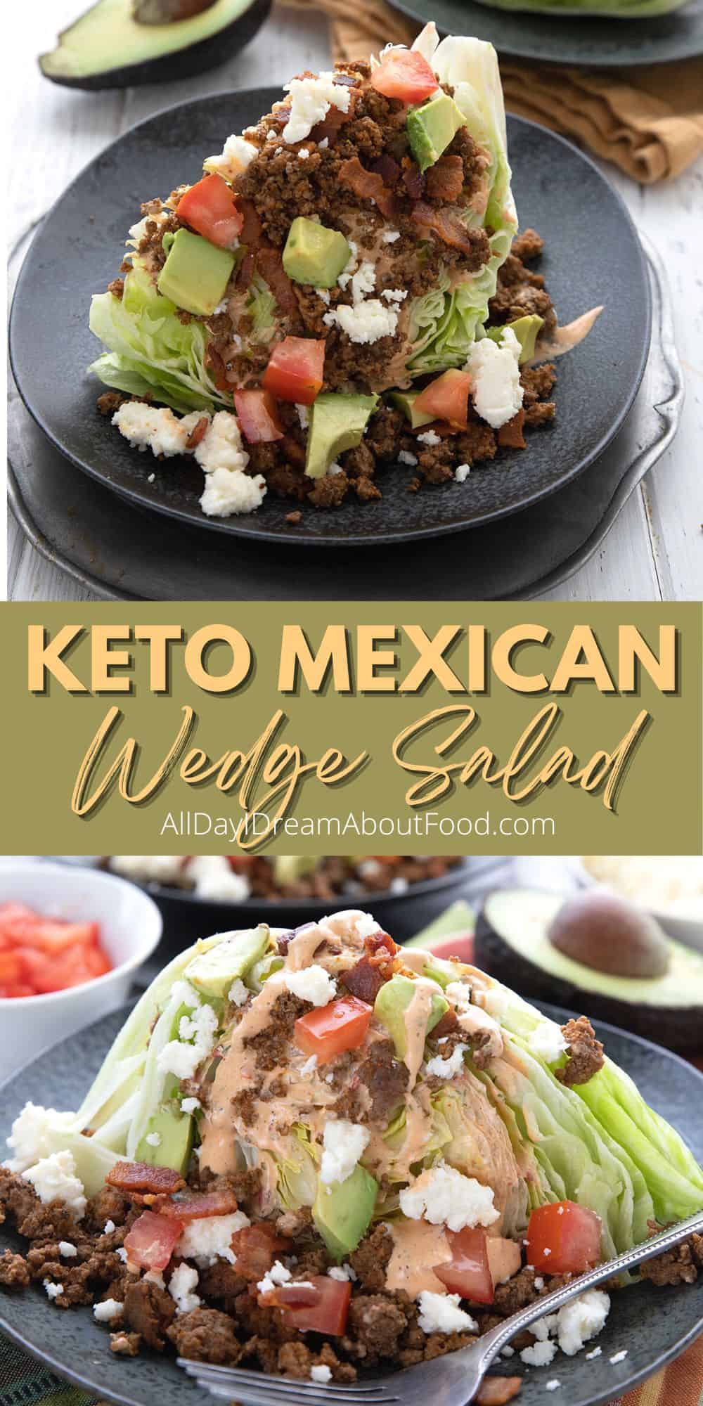 Mexican Wedge Salad - All Day I Dream About Food