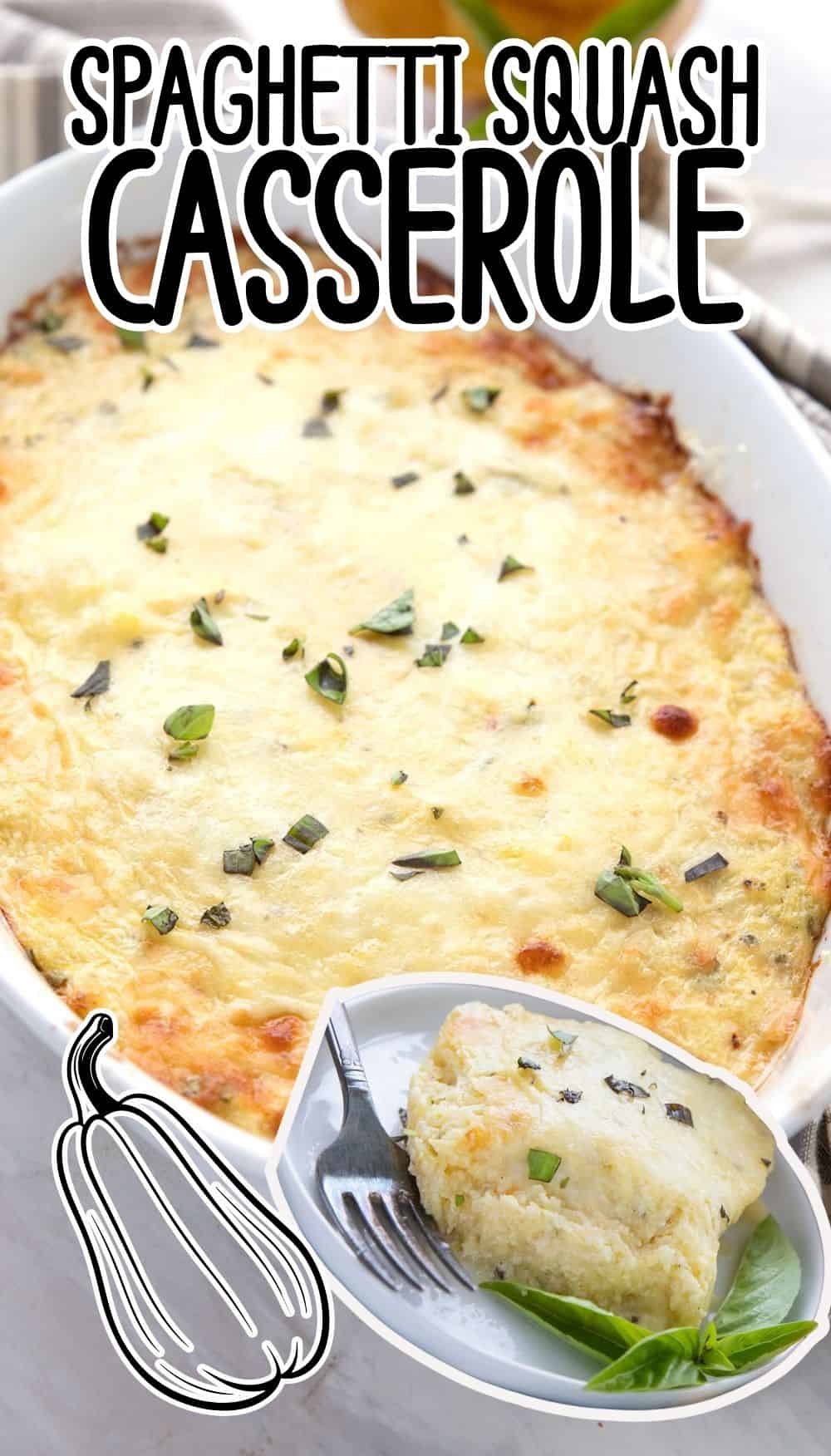 Spaghetti Squash Casserole - All Day I Dream About Food