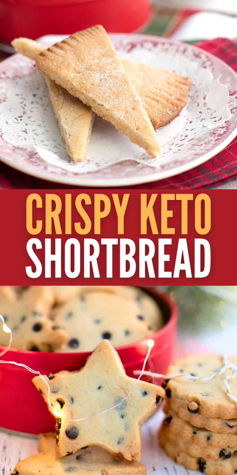 Keto Shortbread Cookies - Sugar Free and Egg Free!