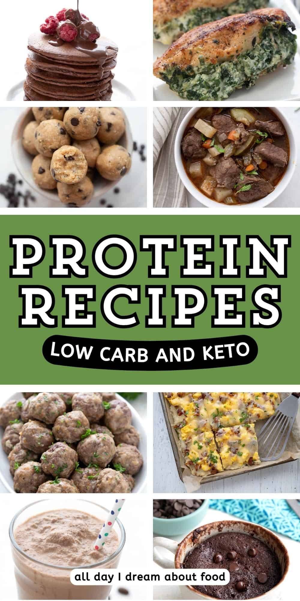 Low Carb High Protein Recipes - All Day I Dream About Food