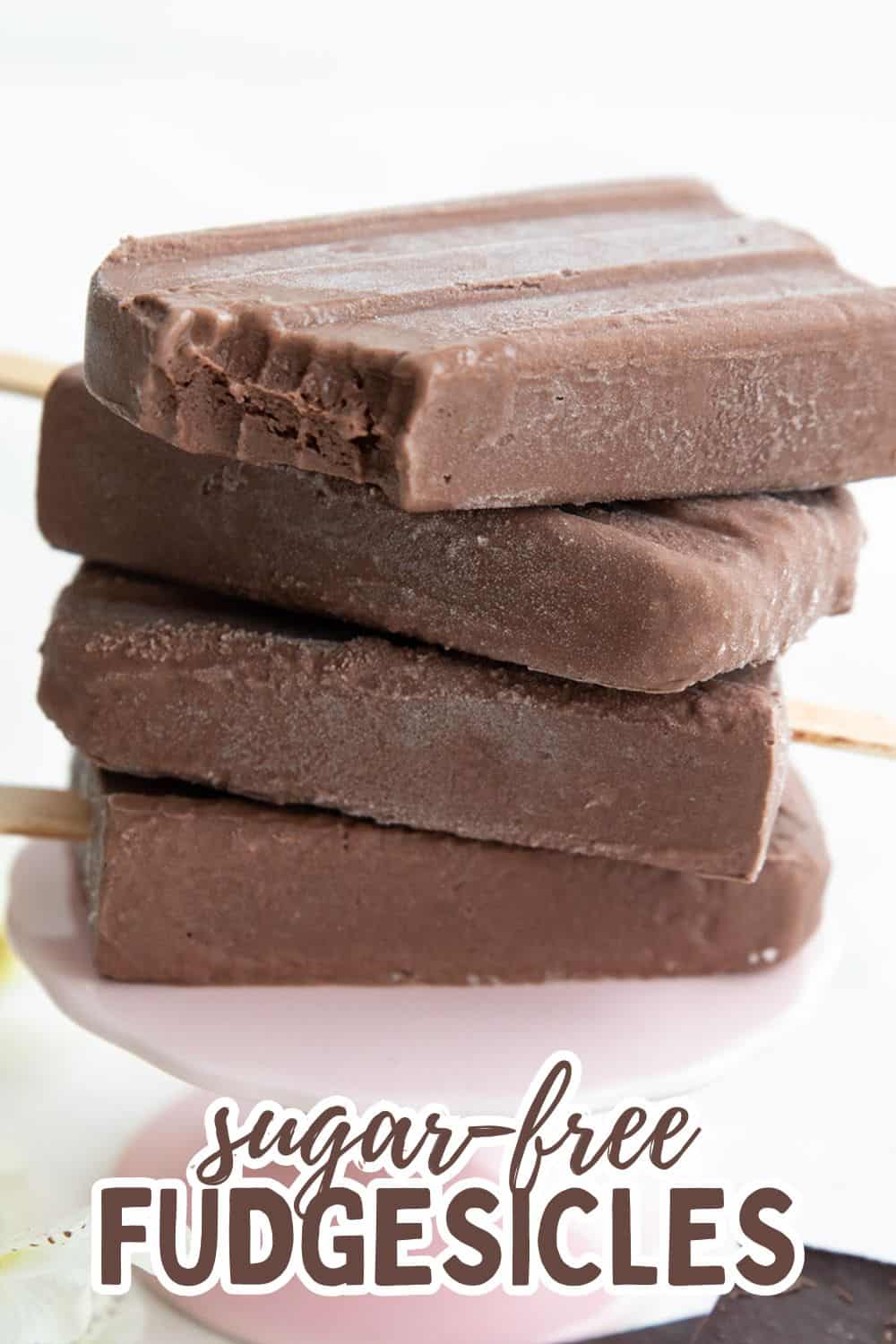 Sugar Free Fudge Pops - All Day I Dream About Food