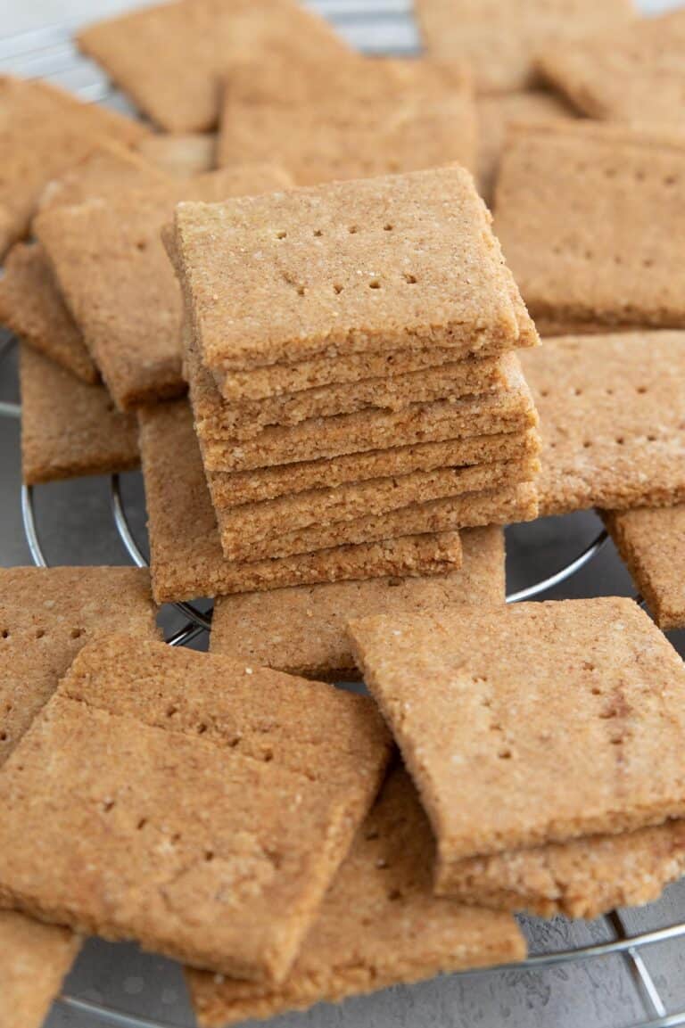 Sugar Free Graham Crackers - Easy Keto Recipe!