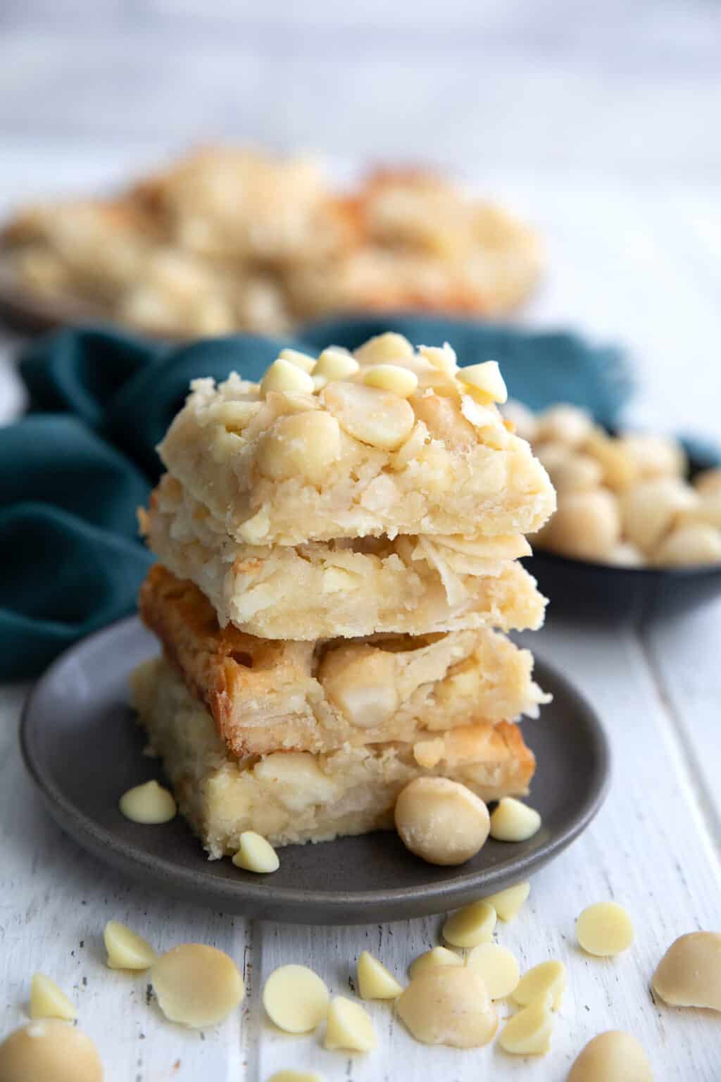 Keto Coconut Macadamia Bars - All Day I Dream About Food