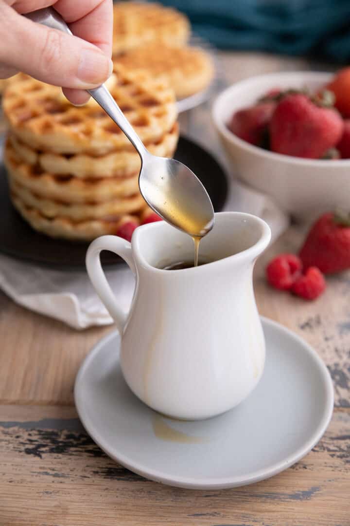 Easy Keto Maple Syrup - All Day I Dream About Food