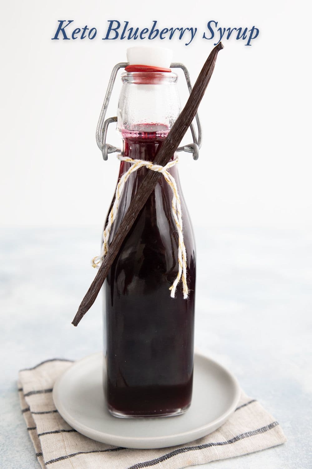 Keto Blueberry Syrup - All Day I Dream About Food