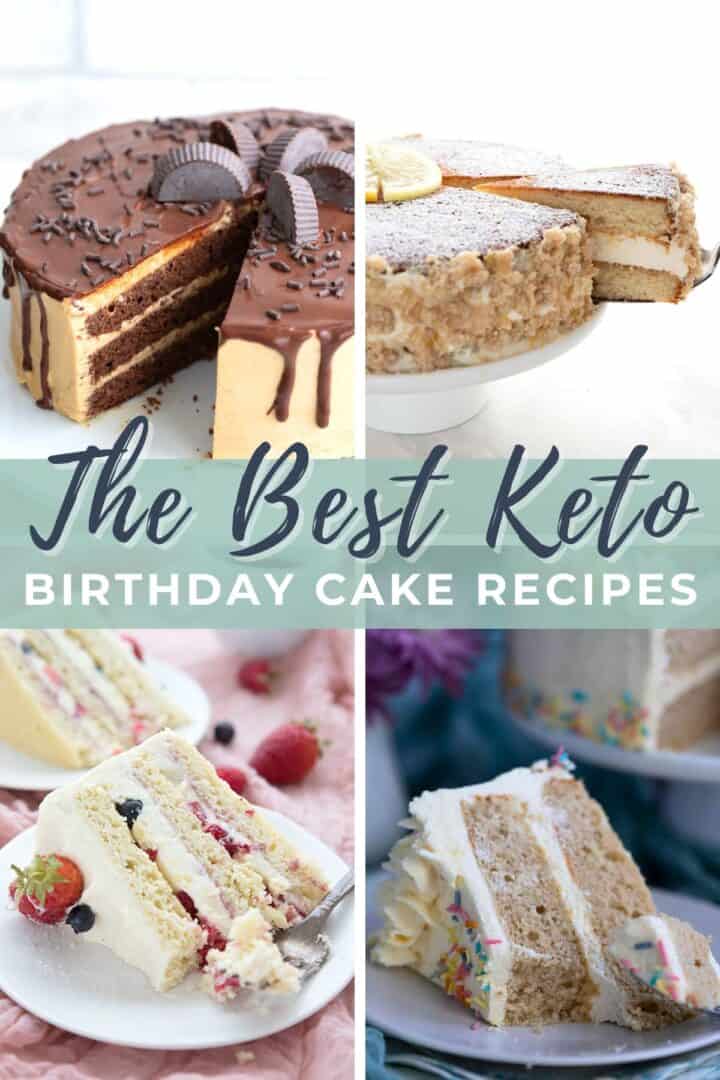 15 Delicious Keto Birthday Cakes - healthy celebrations!