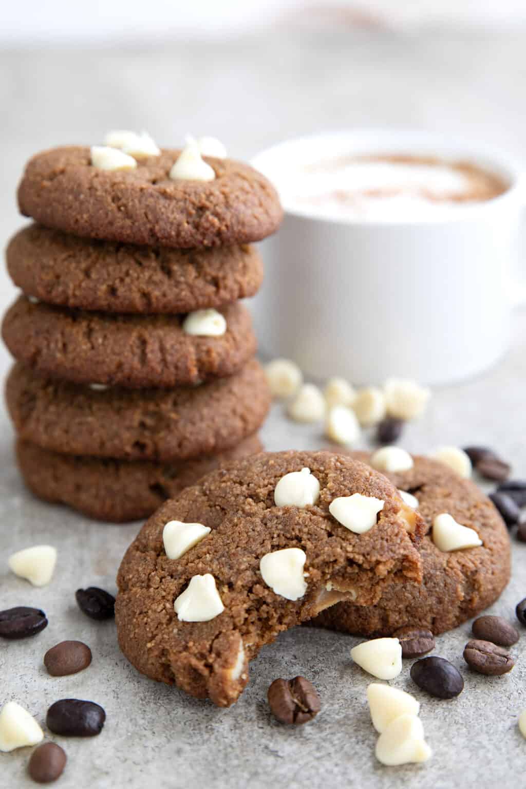 Keto Cappuccino Cookies - All Day I Dream About Food
