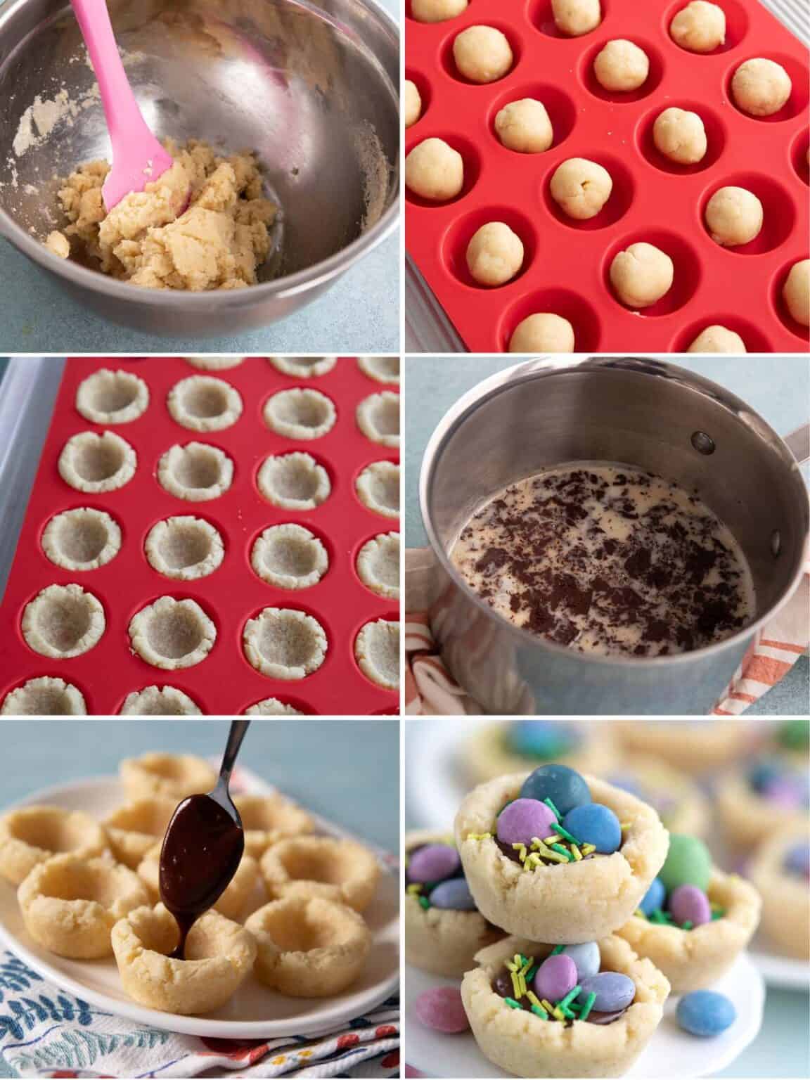 Keto Easter Cookie Cups - All Day I Dream About Food