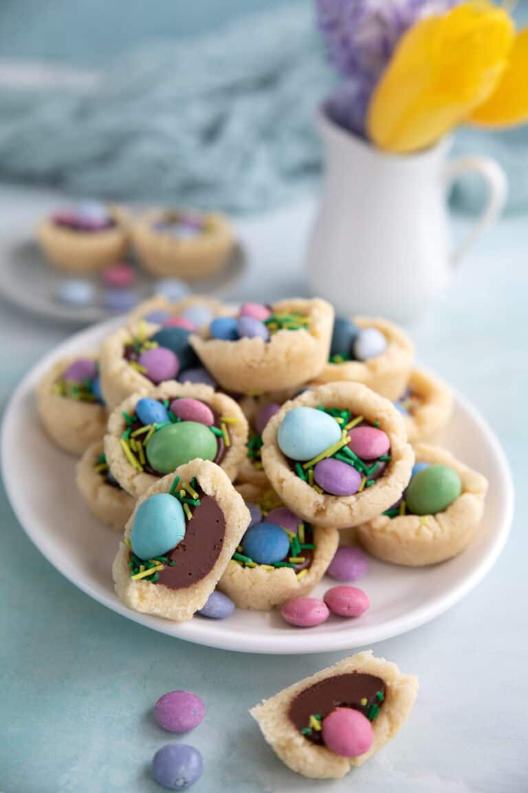 Keto Easter Cookie Cups - All Day I Dream About Food