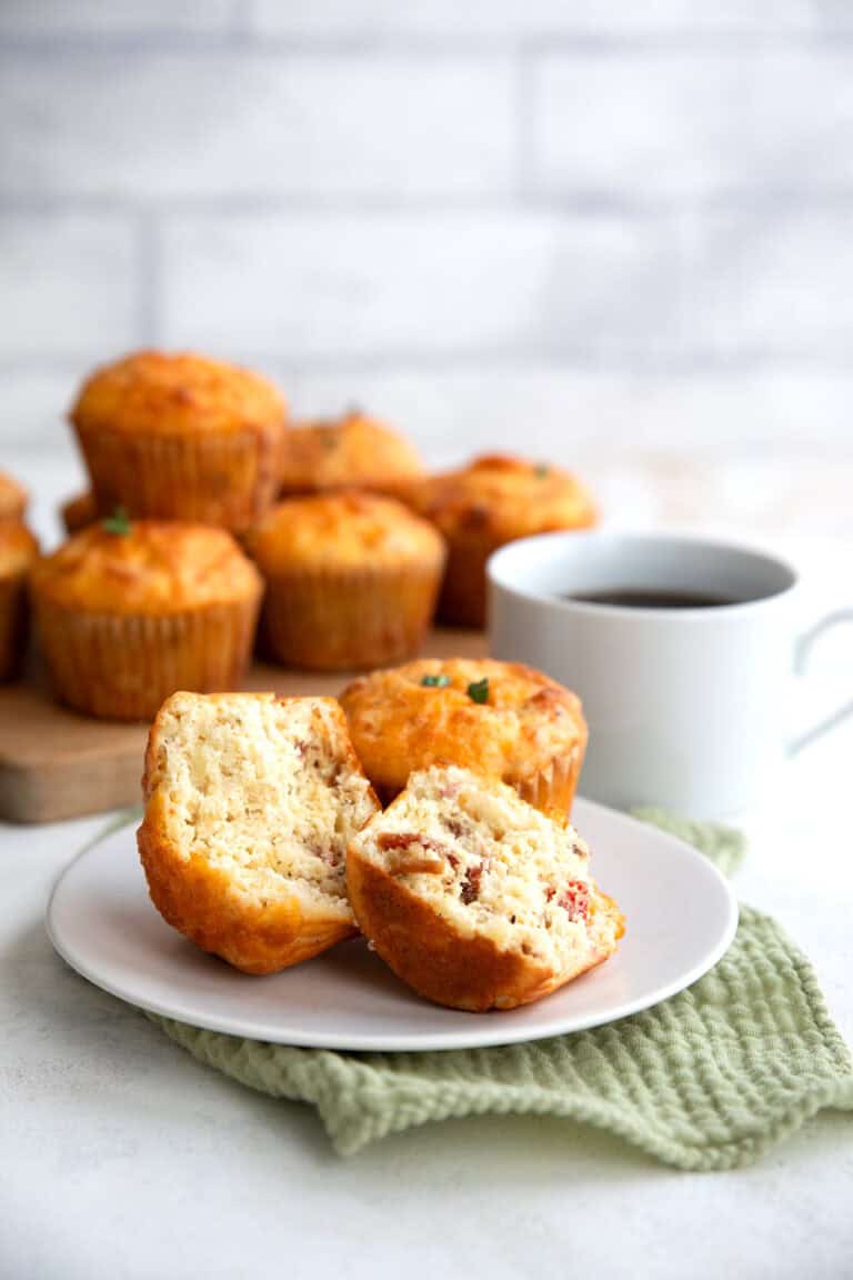 Savory Cottage Cheese Muffins - All Day I Dream About Food