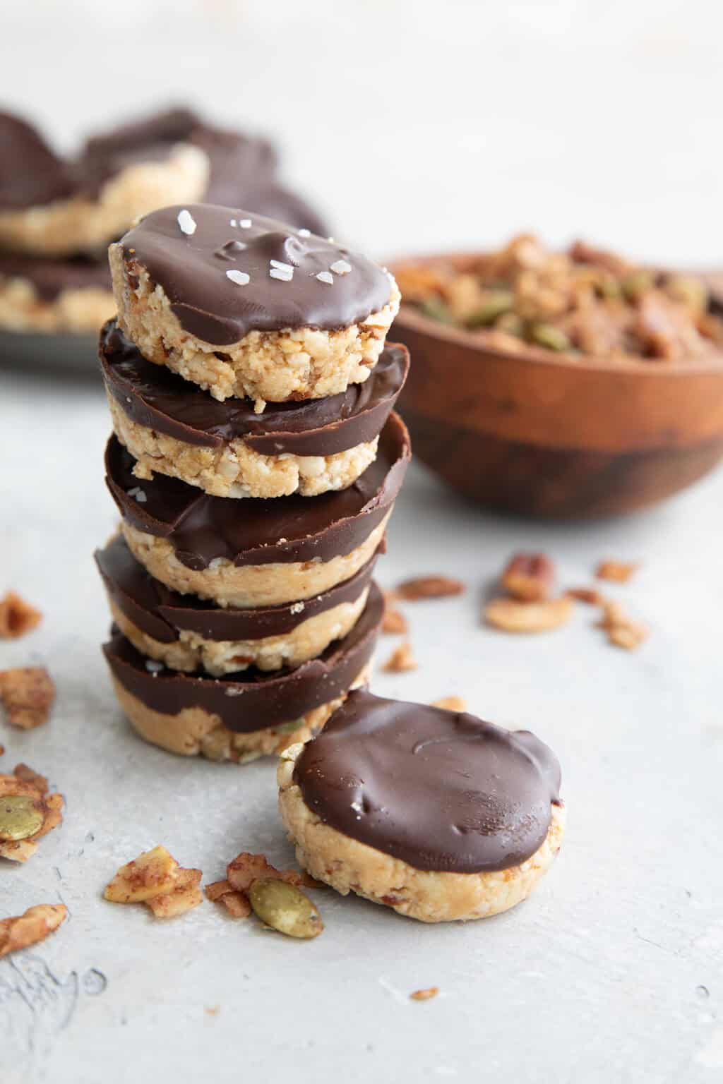 Keto Granola Protein Bites - All Day I Dream About Food
