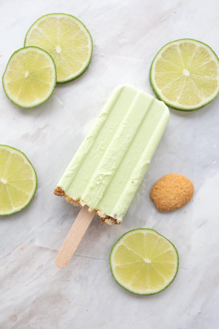 Key Lime Protein Popsicles - All Day I Dream About Food