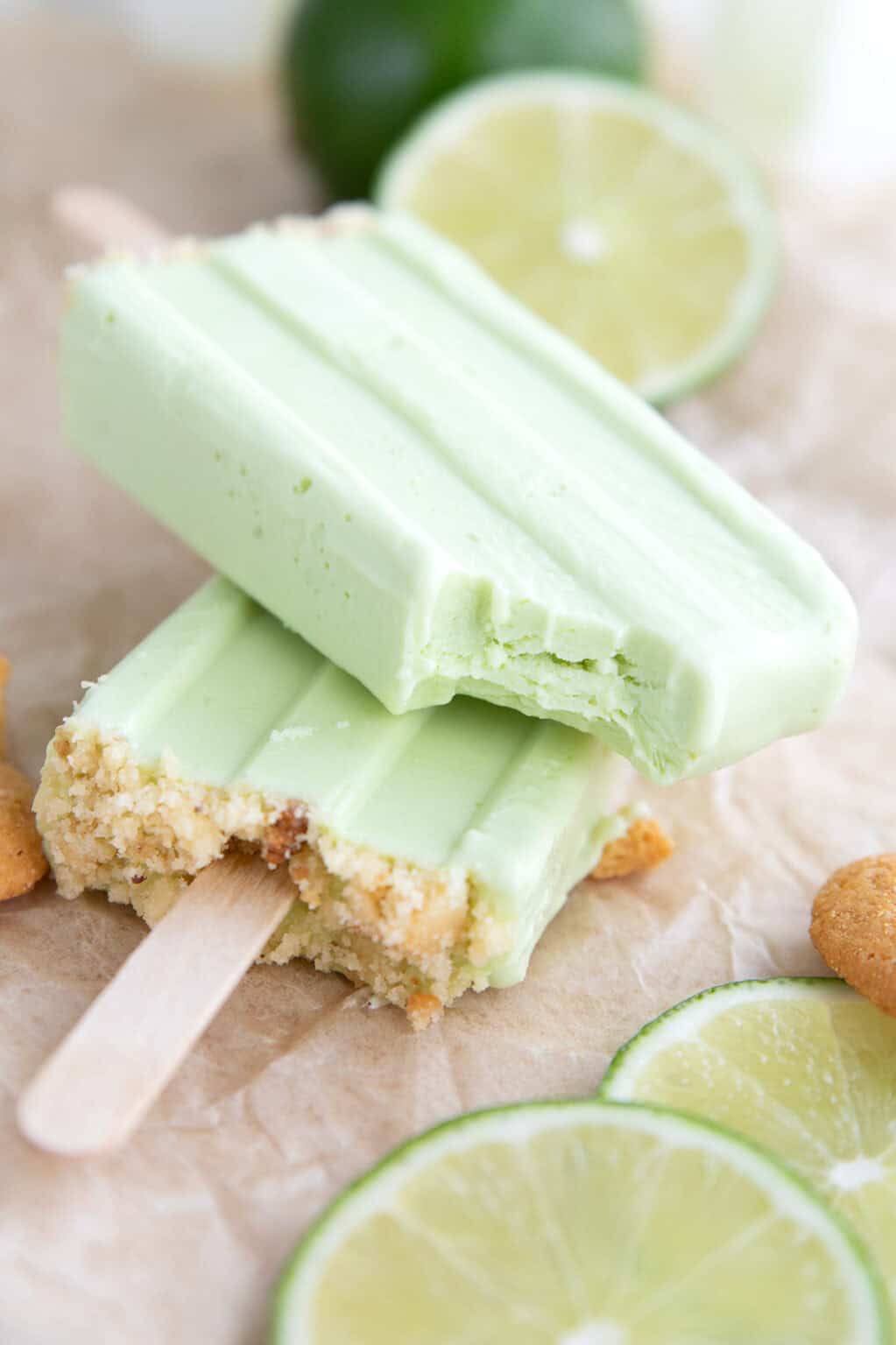 Key Lime Protein Popsicles - All Day I Dream About Food