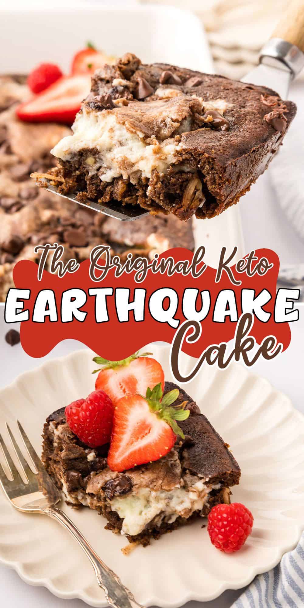 Keto Earthquake Cake - All Day I Dream About Food
