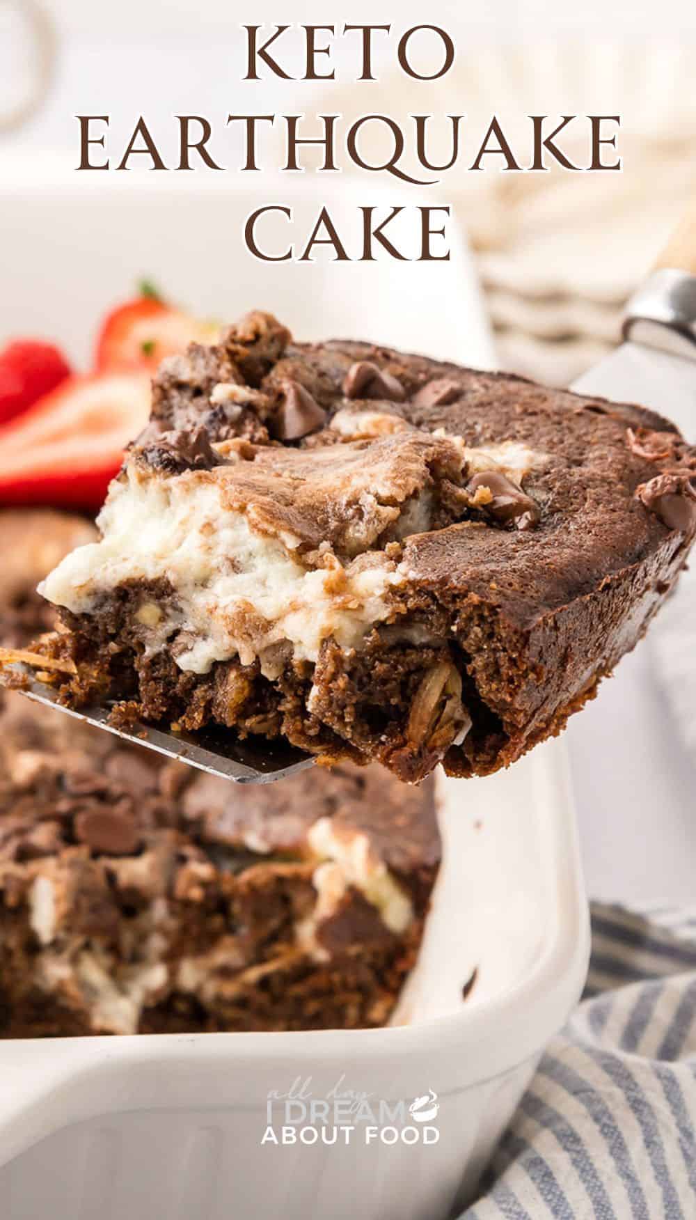 Keto Earthquake Cake - All Day I Dream About Food