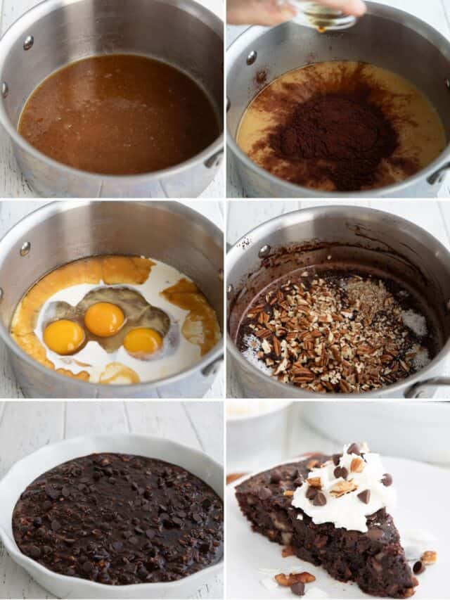 Keto German Chocolate Pie - All Day I Dream About Food