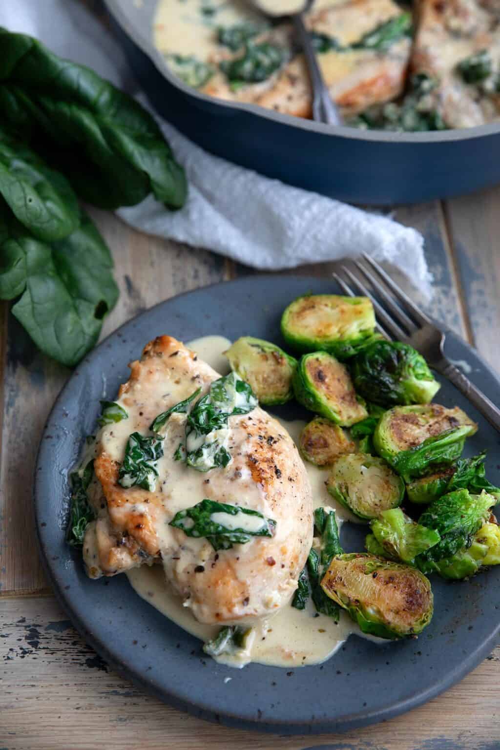 Creamy Chicken Florentine - All Day I Dream About Food