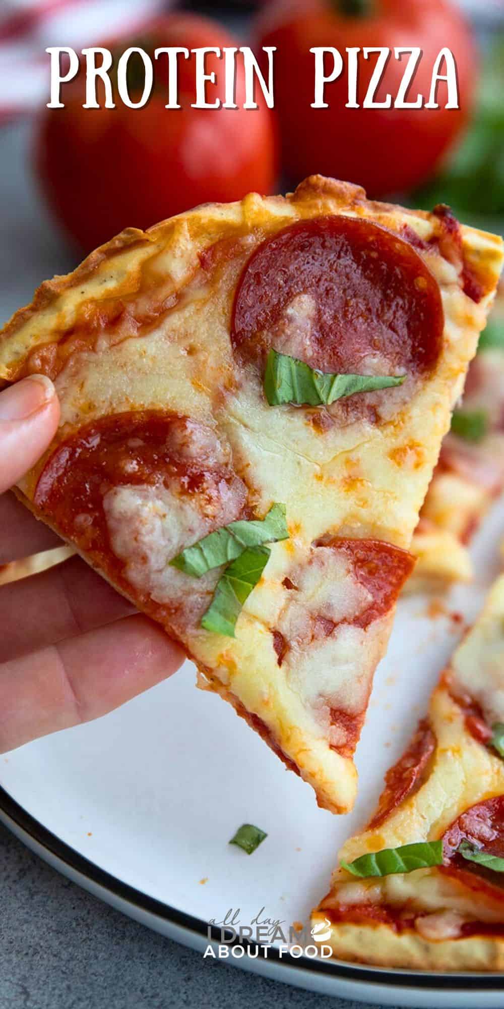 Easy Protein Pizza - All Day I Dream About Food