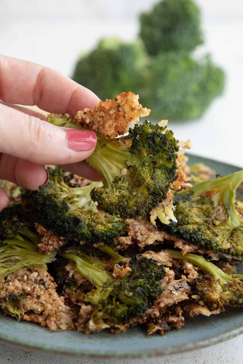 Smashed Broccoli - All Day I Dream About Food