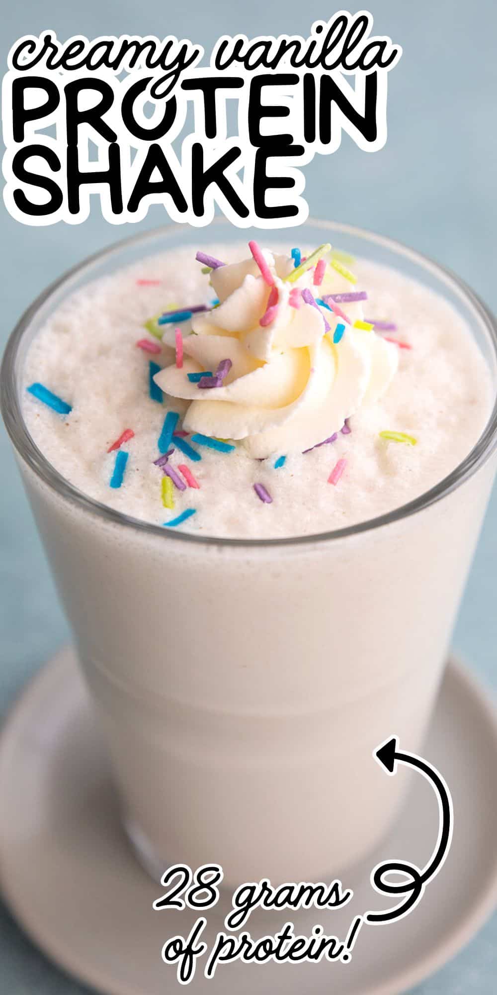 Vanilla Protein Shake Recipe - All Day I Dream About Food