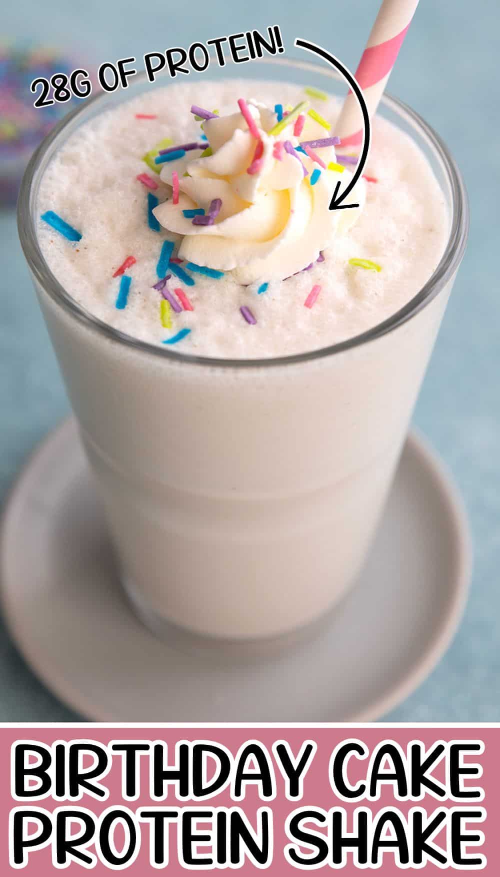 Vanilla Protein Shake Recipe - All Day I Dream About Food