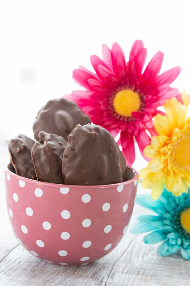 Keto Almond Joy Easter Eggs - All Day I Dream About Food
