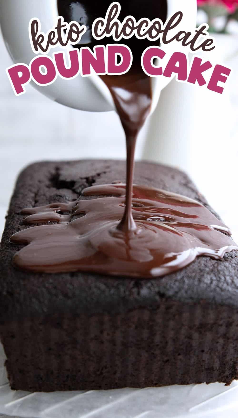 Keto Chocolate Pound Cake - All Day I Dream About Food