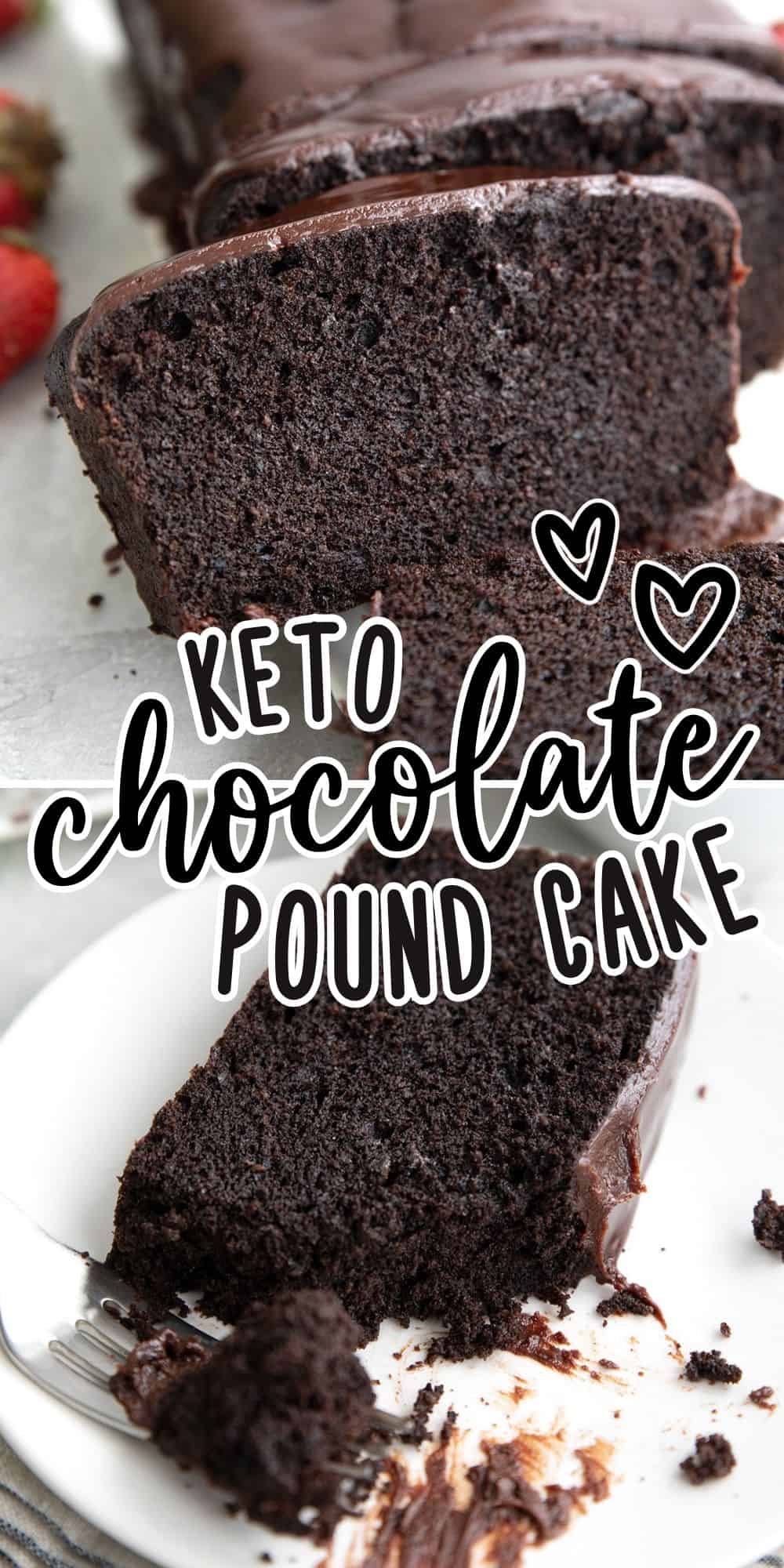 Keto Chocolate Pound Cake - All Day I Dream About Food