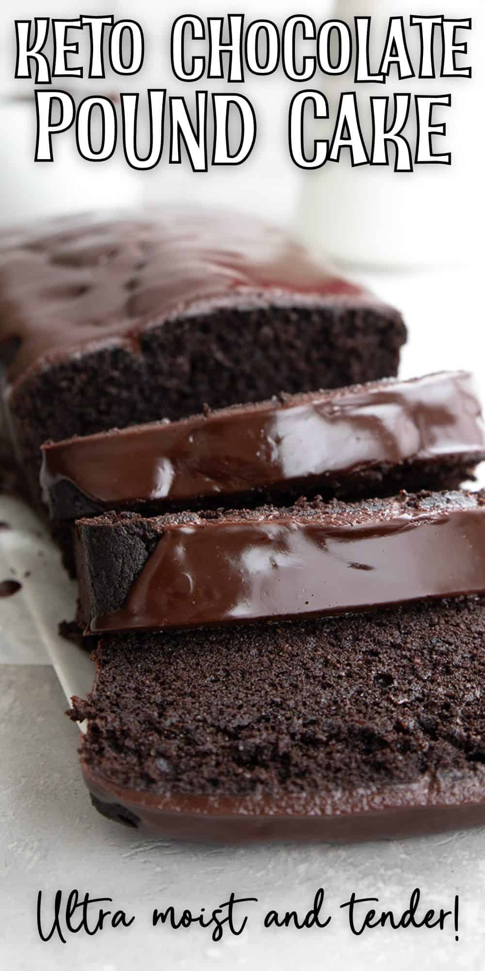 Keto Chocolate Pound Cake - All Day I Dream About Food