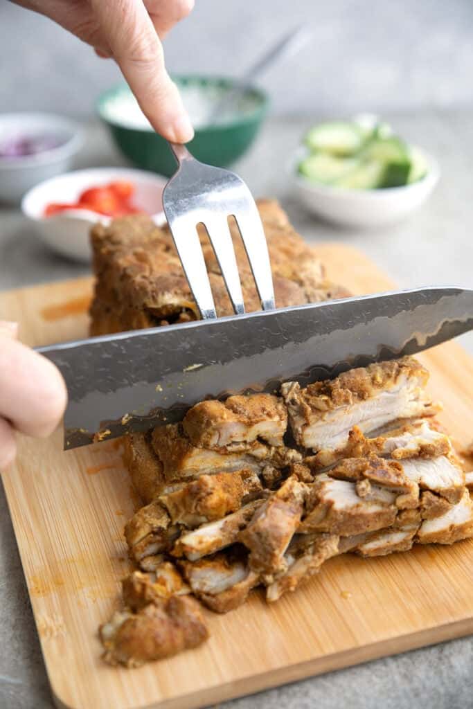 Loaf Pan Chicken Shawarma - All Day I Dream About Food