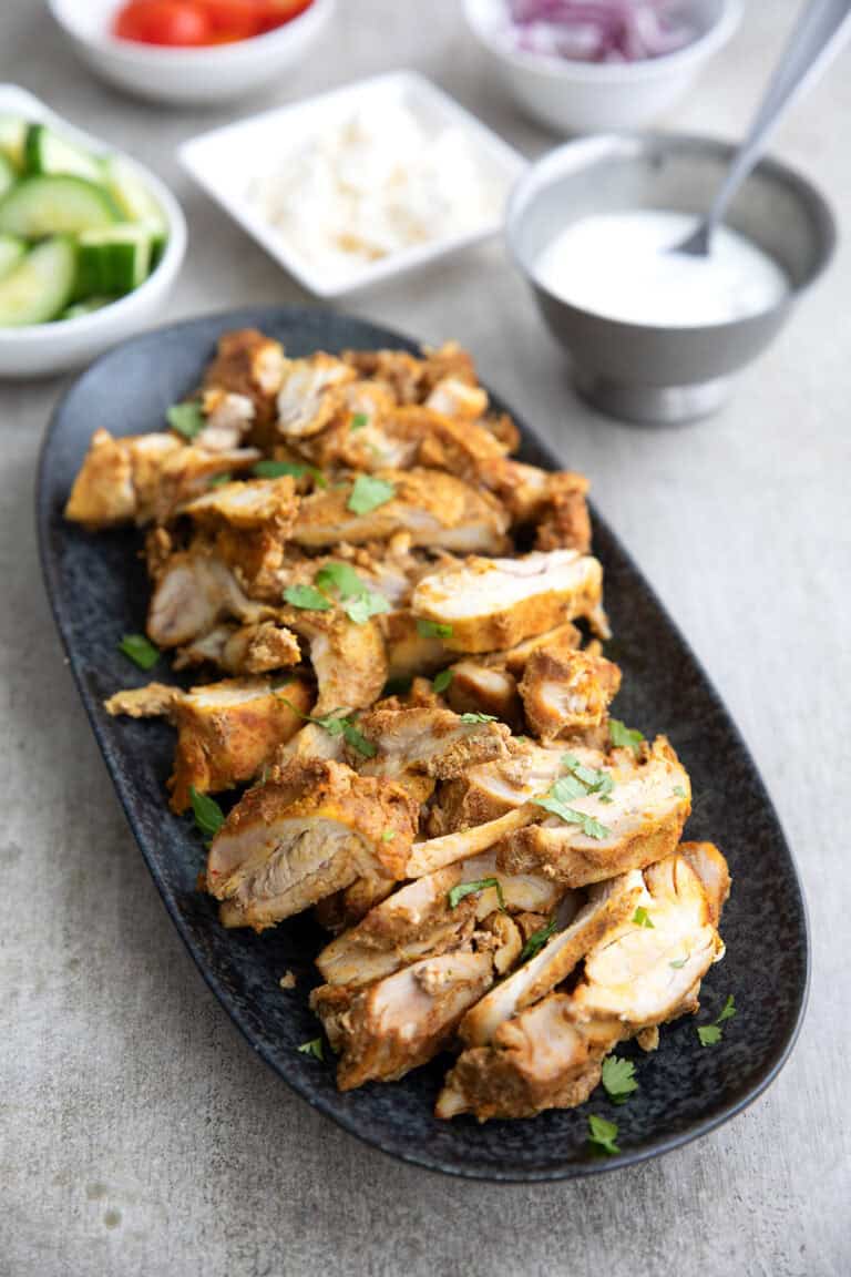 Loaf Pan Chicken Shawarma - All Day I Dream About Food