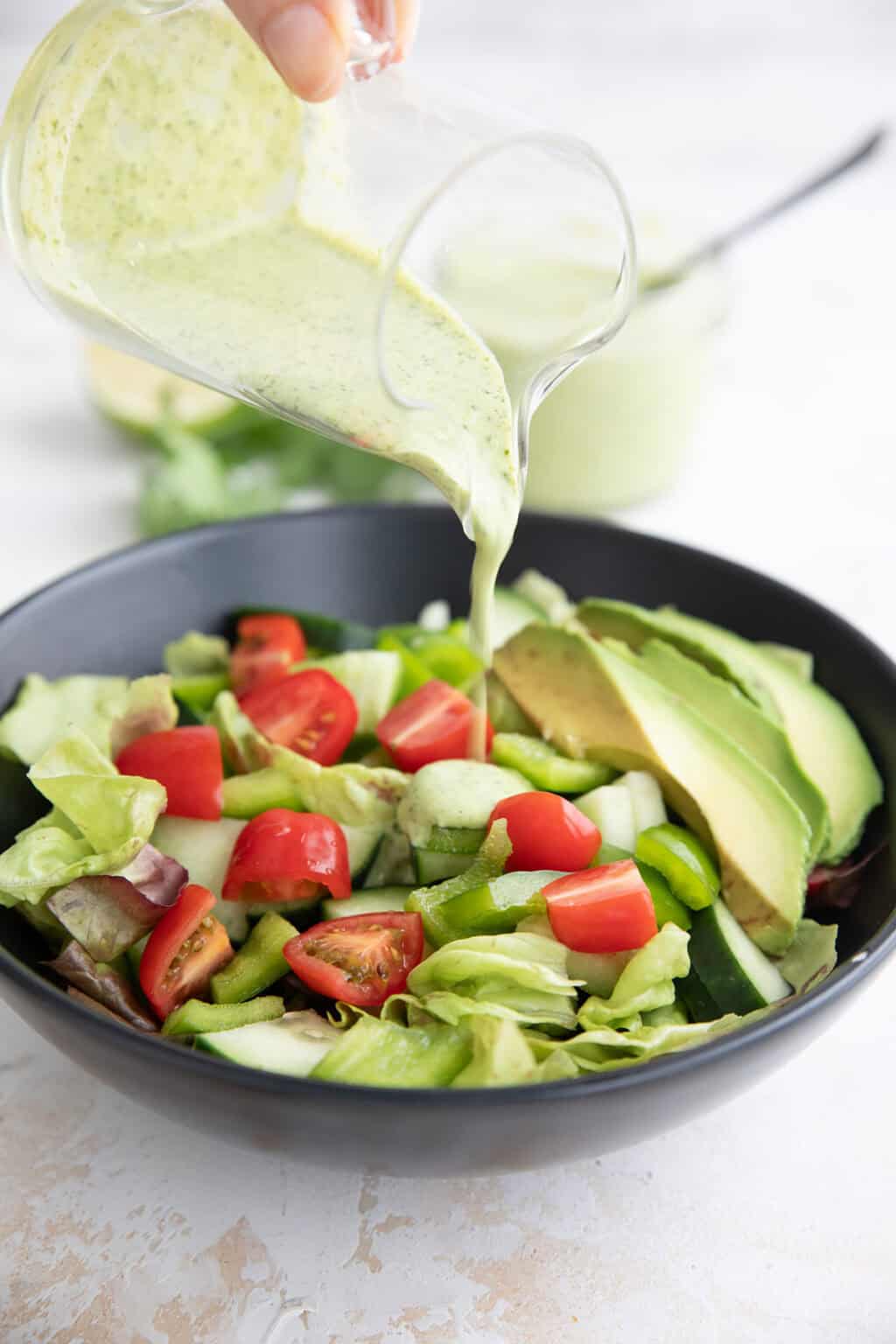 Creamy Cilantro Dressing - All Day I Dream About Food