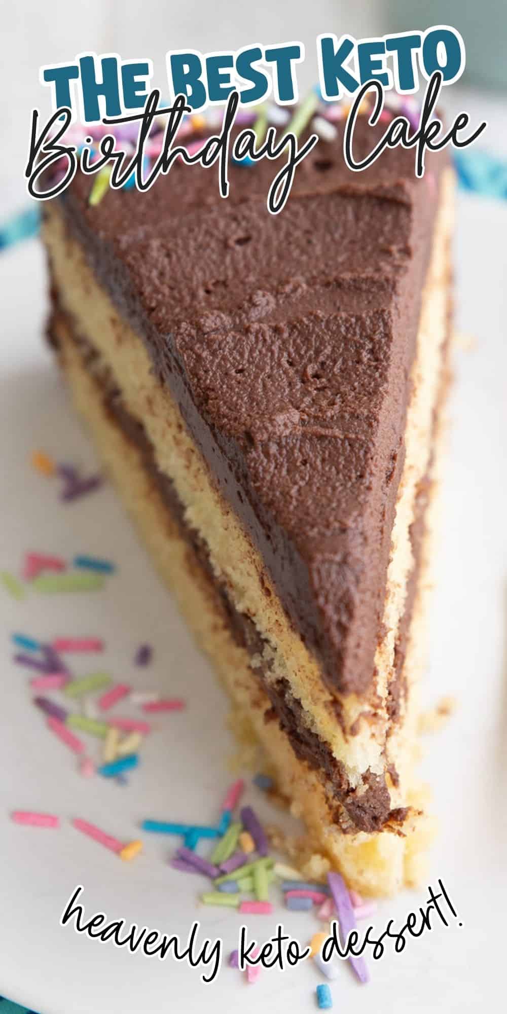 Keto Birthday Cake - All Day I Dream About Food