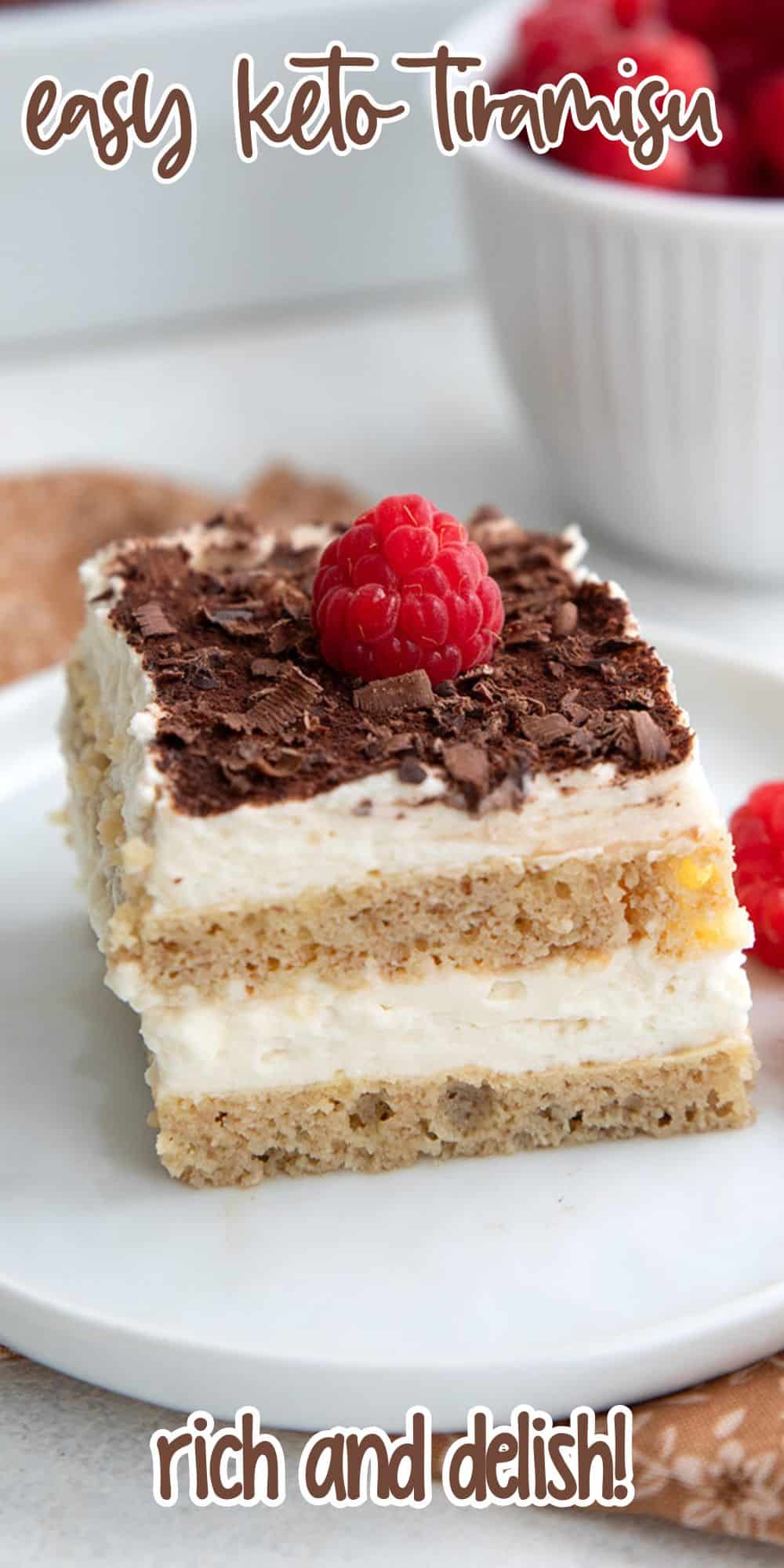 Easy Keto Tiramisu - All Day I Dream About Food