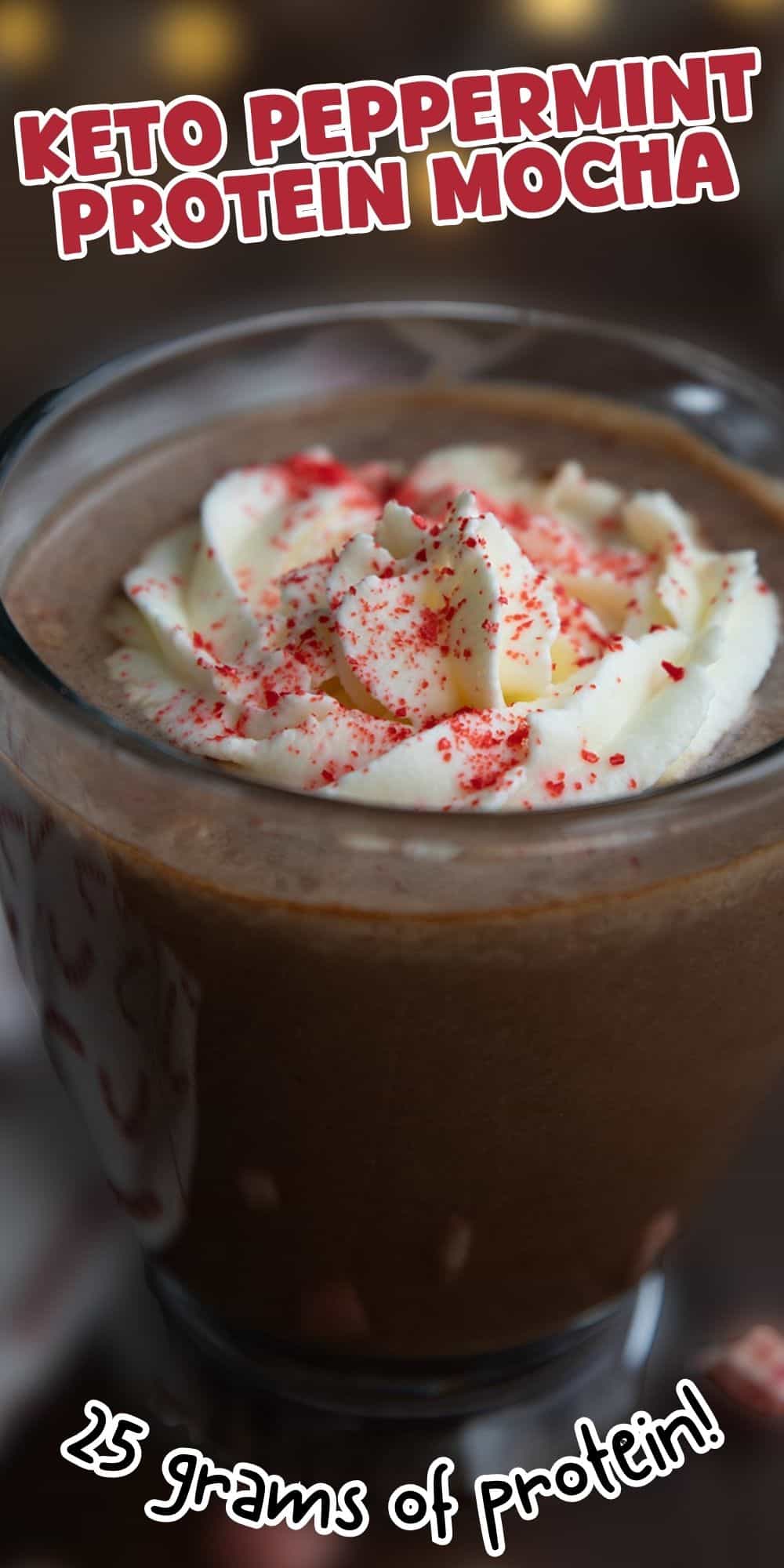 Peppermint Protein Mocha - All Day I Dream About Food