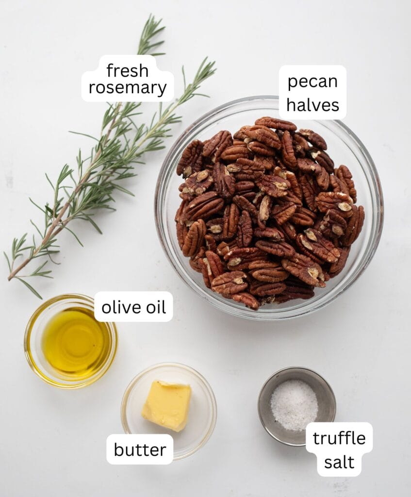 Rosemary Salted Pecans - All Day I Dream About Food