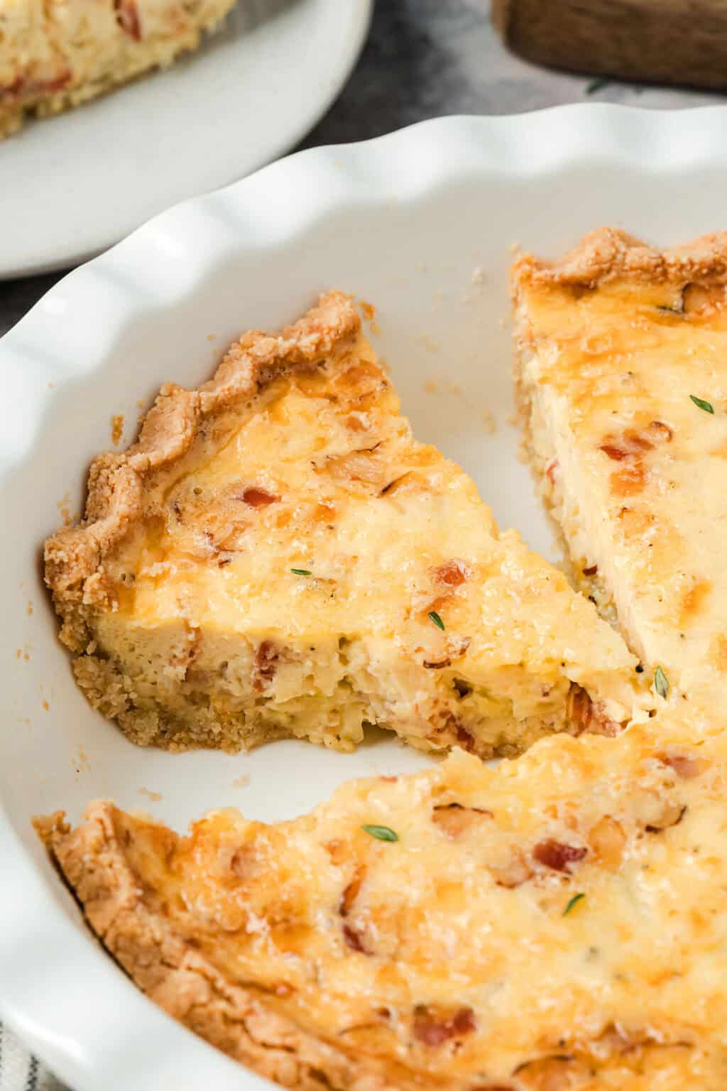 Keto Quiche Lorraine - All Day I Dream About Food