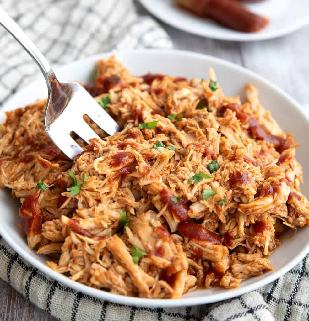 Keto BBQ Shredded Chicken - All Day I Dream About Food